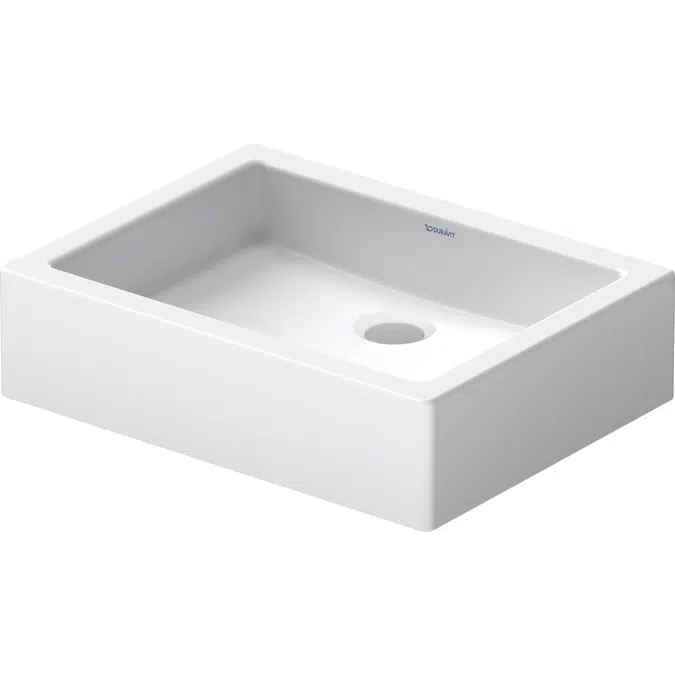 BIM objects - Free download! Vero Washbowl White High Gloss, 500 mm ...