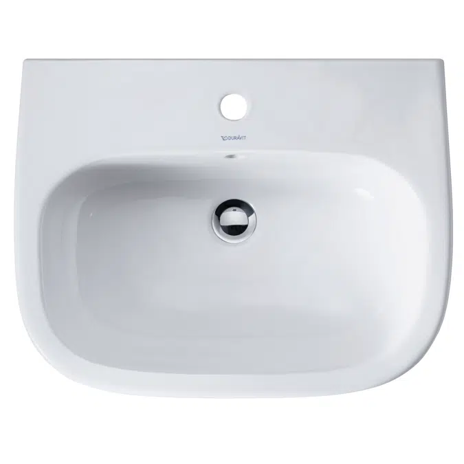 Objetos BIM - ¡Descarga gratis! Duravit D-Code Lavabo - 231060 | BIMobject