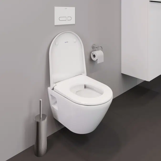 BIM objects - Free download! 258709 D-Neo Wall-mounted toilet | BIMobject