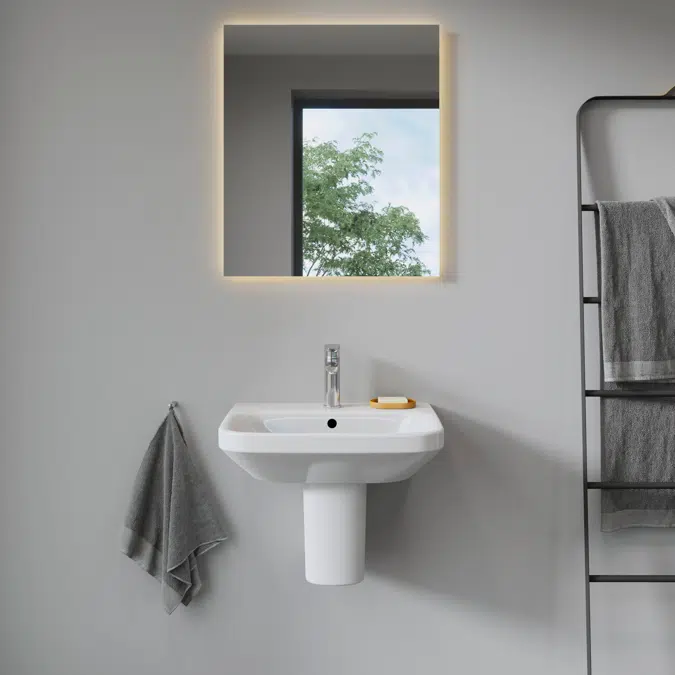 BIM objects - Free download! DuraStyle Washbasin 231955 | BIMobject