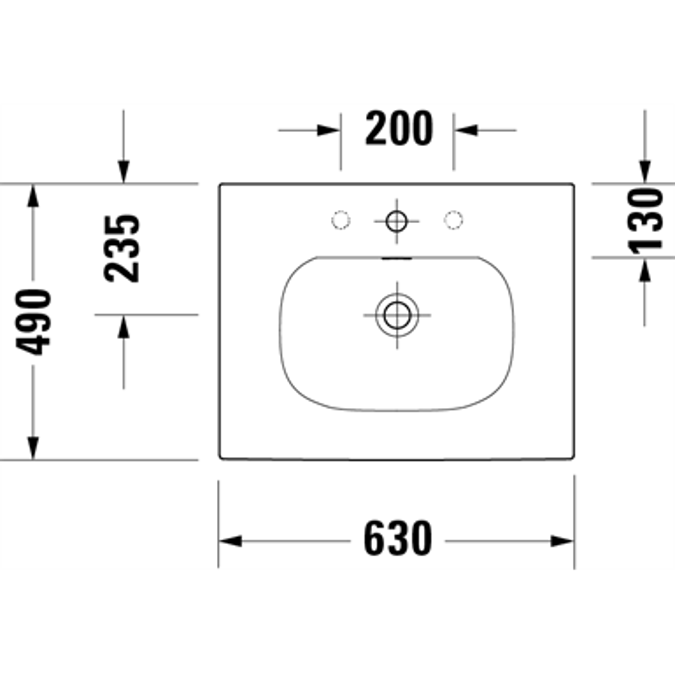 BIM objects - Free download! Viu sink 234463 | BIMobject