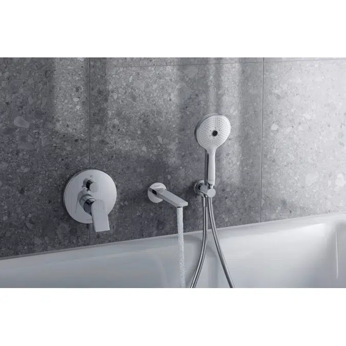 BIM objects - Free download! Hand shower 240x120x63 mm - UV0650017 ...