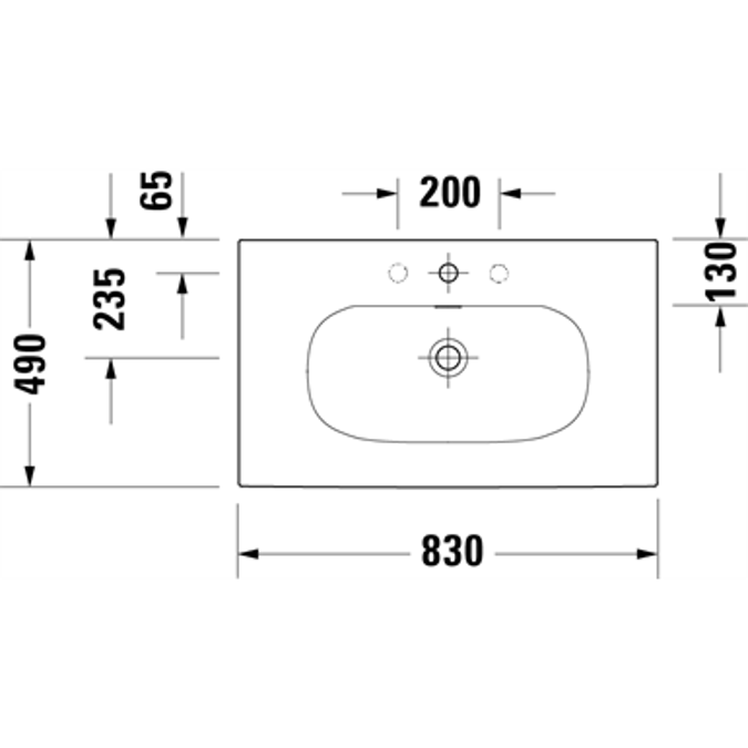 BIM objects - Free download! Viu sink 234483 | BIMobject