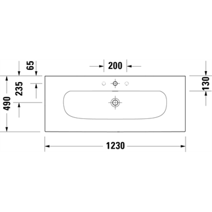 BIM objects - Free download! Viu sink 234412 | BIMobject