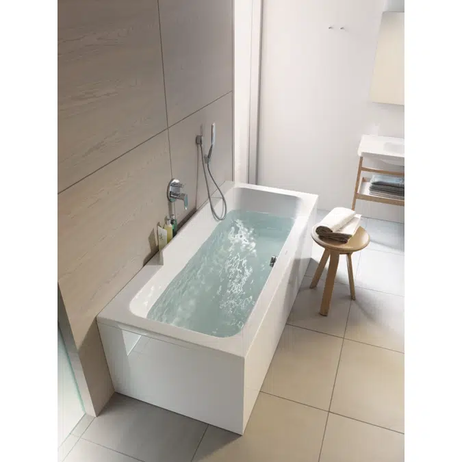 BIM objects - Free download! DuraStyle Bathtub White 1700x700 mm ...