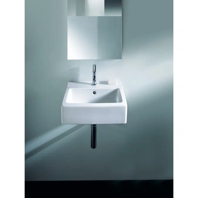 BIM objects - Free download! Vero Washbasin White High Gloss 500 mm ...
