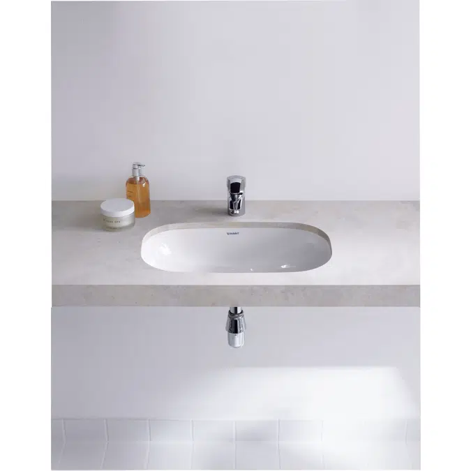 BIM objects - Free download! D-Code Vanity washbasin White High Gloss ...