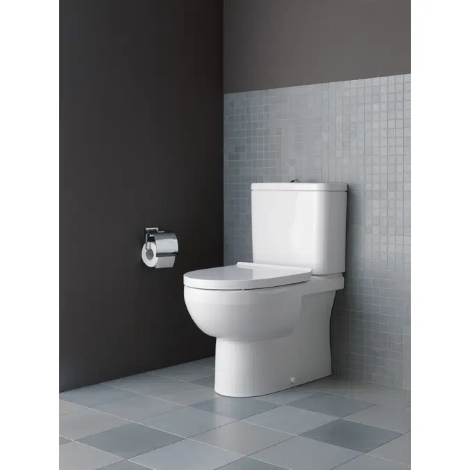 BIM objects - Free download! Duravit No.1 Cistern White 390x170x355 mm ...