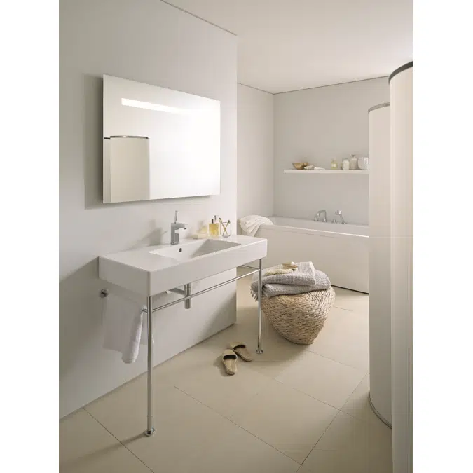 Objetos BIM - ¡Descarga gratis! Duravit Vero Lavabo semi-empotrado ...