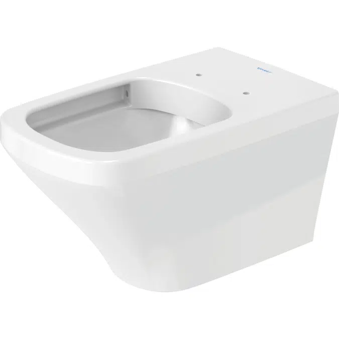 BIM objects - Free download! DuraStyle Wall-mounted toilet, 620 mm ...
