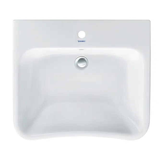 BIM objects - Free download! DuraStyle Washbasin 650 mm - 232965 ...