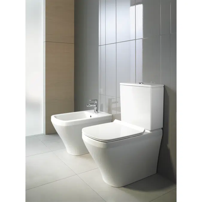 BIM objects - Free download! DuraStyle Cistern White 390x170x370 mm ...
