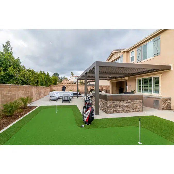 BIM objects - Free download! Signature Louvered Roof Pergola Ace ...