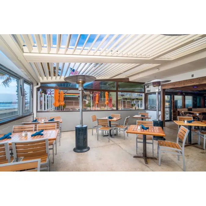 BIM objects - Free download! Signature Louvered Roof Pergola Coastal ...