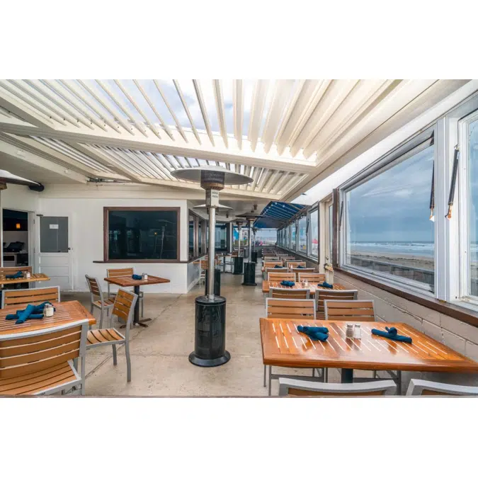 BIM objects - Free download! Signature Louvered Roof Pergola Coastal ...