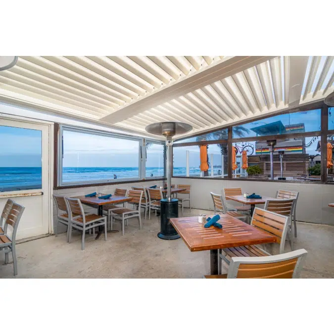 BIM objects - Free download! Signature Louvered Roof Pergola Coastal ...