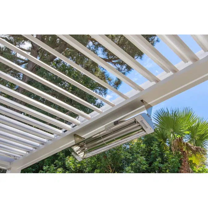 BIM objects - Free download! Signature Louvered Roof Pergola Backyard ...