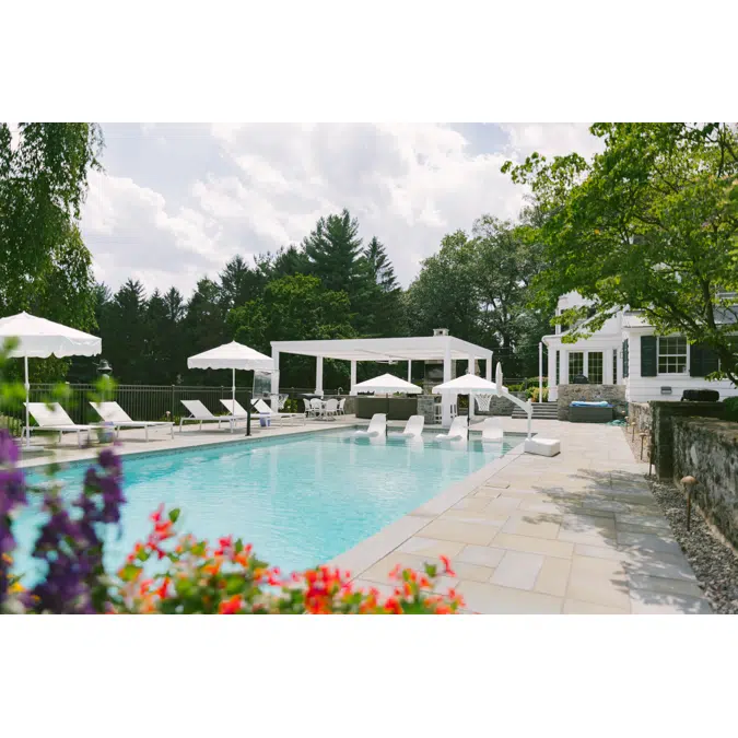 BIM objects - Free download! Solace Louvered Roof Pergola Poolside ...