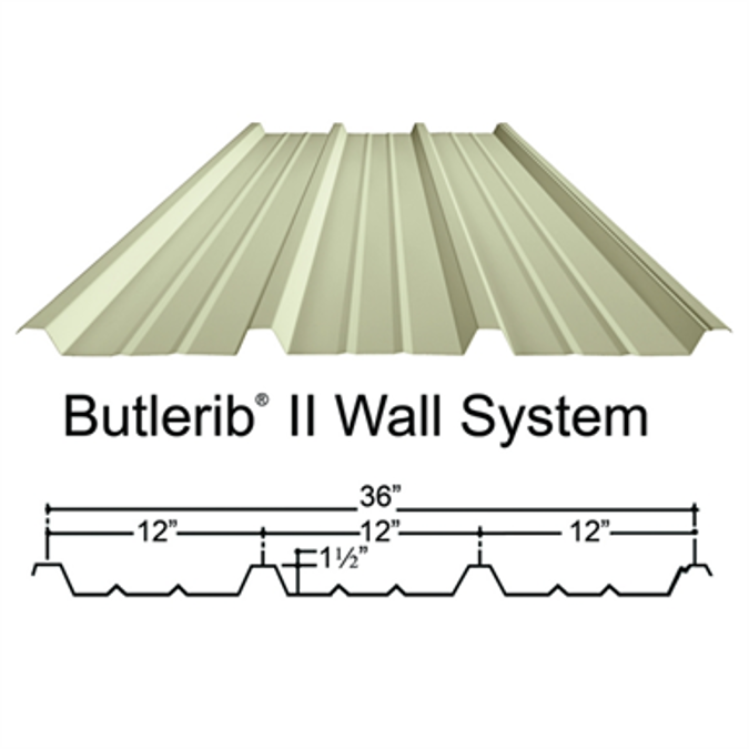 Objetos Bim - Download gratuito Butlerib® II Wall System | BIMobject