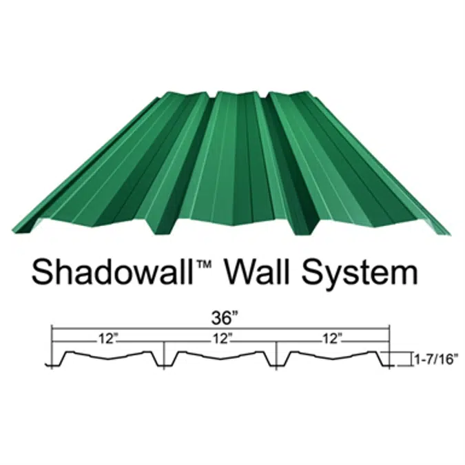 BIM objects - Free download! Shadowall™ Wall System | BIMobject