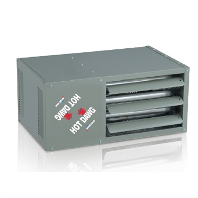BIM 对象 - 免费下载！ Hot Dawg Gas-Fired Unit Heater | BIMobject