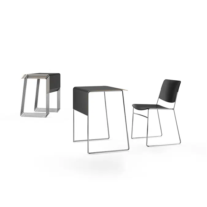 BIM objects - Free download! Hds Desk 24 | BIMobject