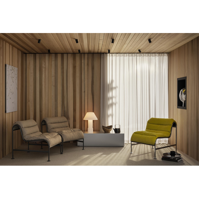 BIM objects - Free download! sunny 5.1 Lounge Chair | BIMobject