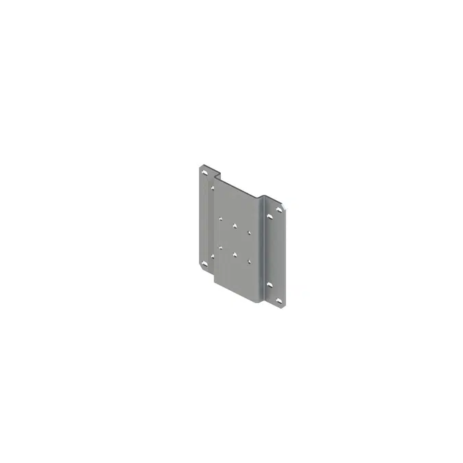 BIM objects - Free download! Adapter Bracket for VESA® 75 and VESA 100 ...