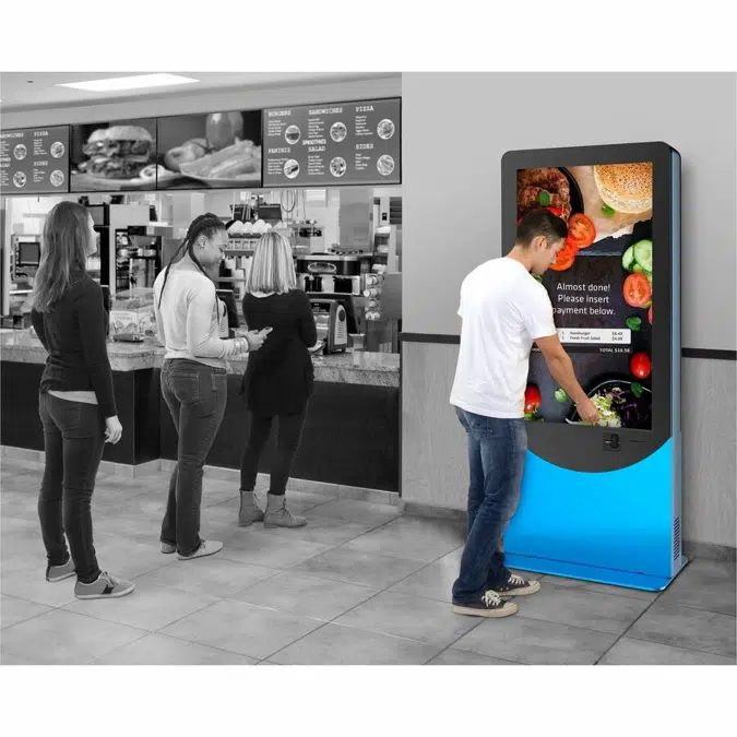 BIM objects - Free download! Peerless-AV® Portrait Kiosks, Single Sided ...