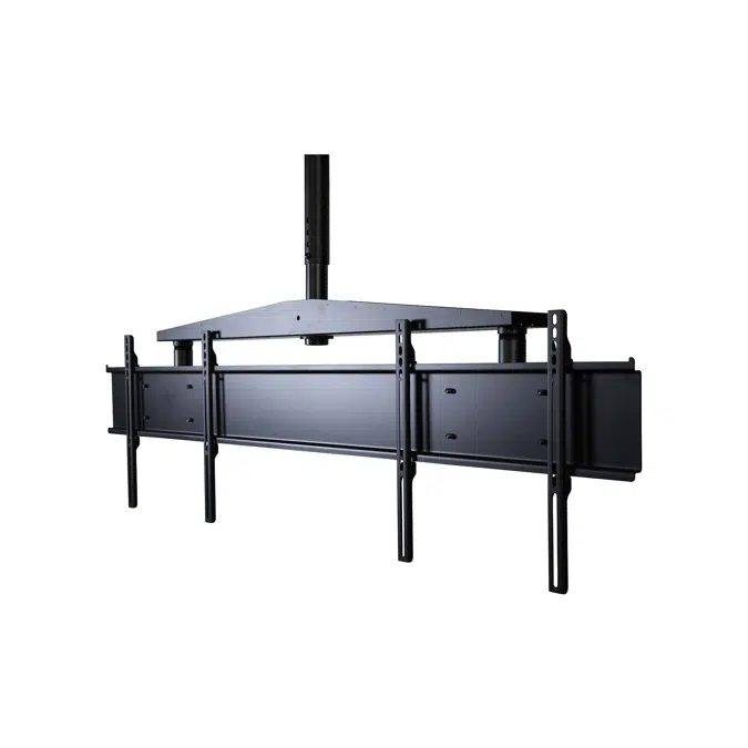 BIM objects - Free download! Dual Display Ceiling Mount System for 37 ...