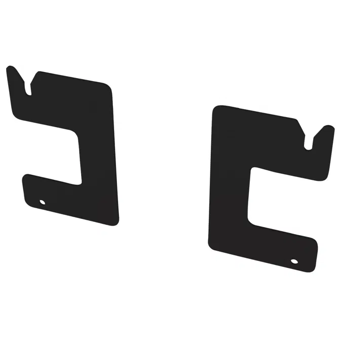 BIM objects - Free download! VESA® 200 x 100mm Adaptor Plate for Select ...