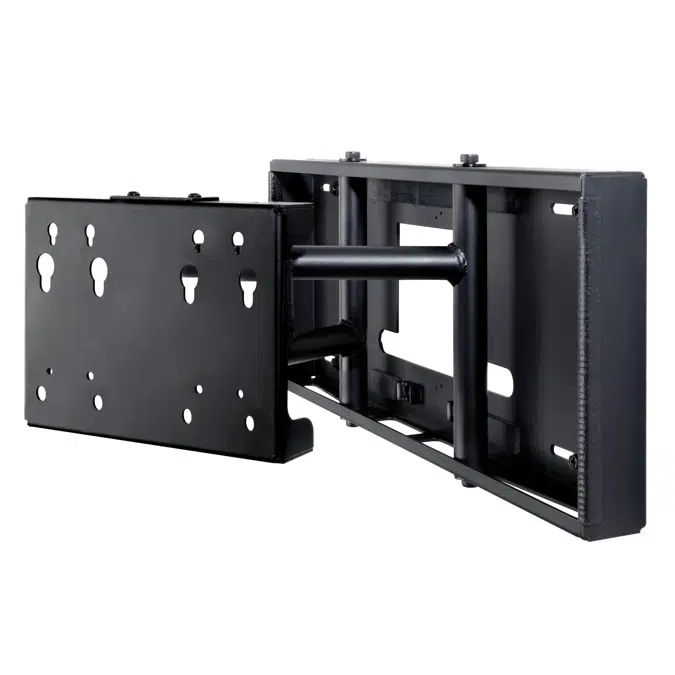 BIM objects - Free download! Pull-out Swivel Wall Mount for 32" to 80 ...