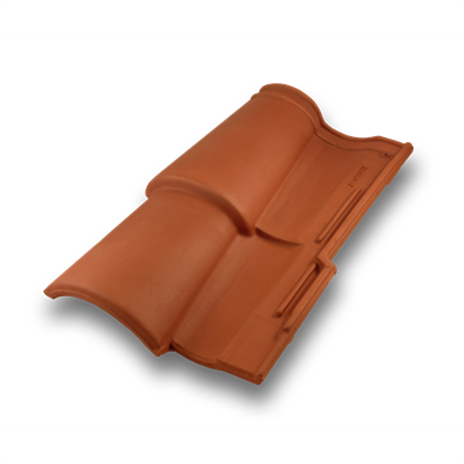 BIM objects - Free download! Double Mixed Roof Tile | BIMobject