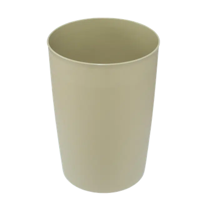 BIM objects - Free download! Plastic eco basic bin, beige or black ...