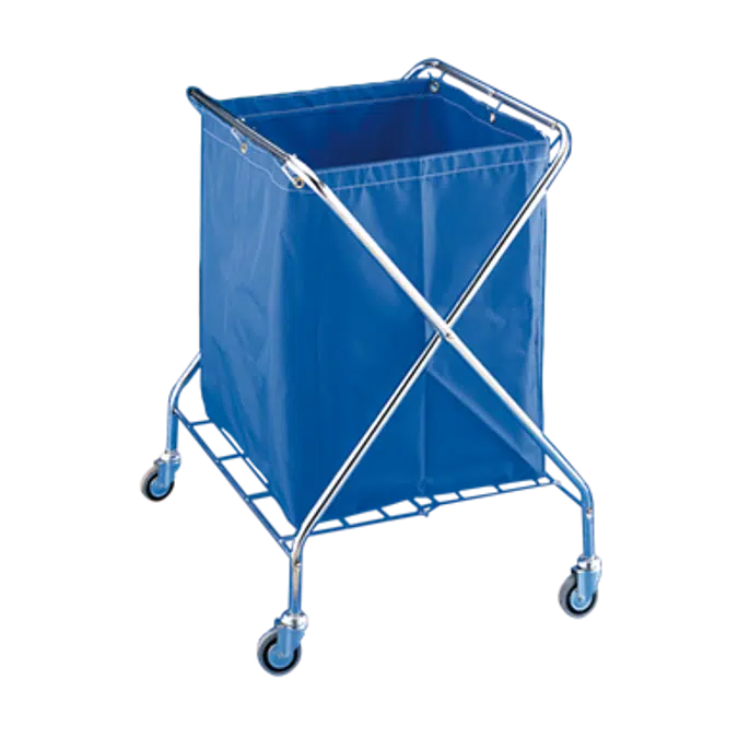 BIM objects - Free download! X Frame linen trolley, 1 sack | BIMobject