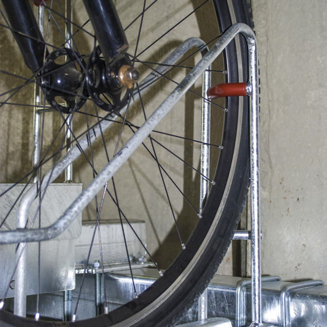 BIM objects - Free download! Bike Boost Storage Rack, 4-12 Bike ...