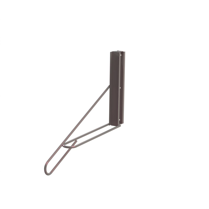 BIM objects - Free download! Swing Storage Vertical Bike Rack, 1 Bike ...