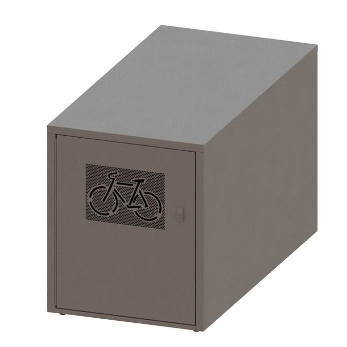 BIM objects - Free download! Madlocker™ Bicycle Locker, 1 Bike Capacity ...