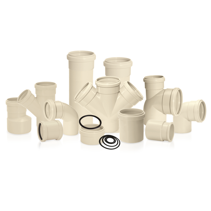 BIM objects - Free download! Amanco Wavin Sewer | BIMobject