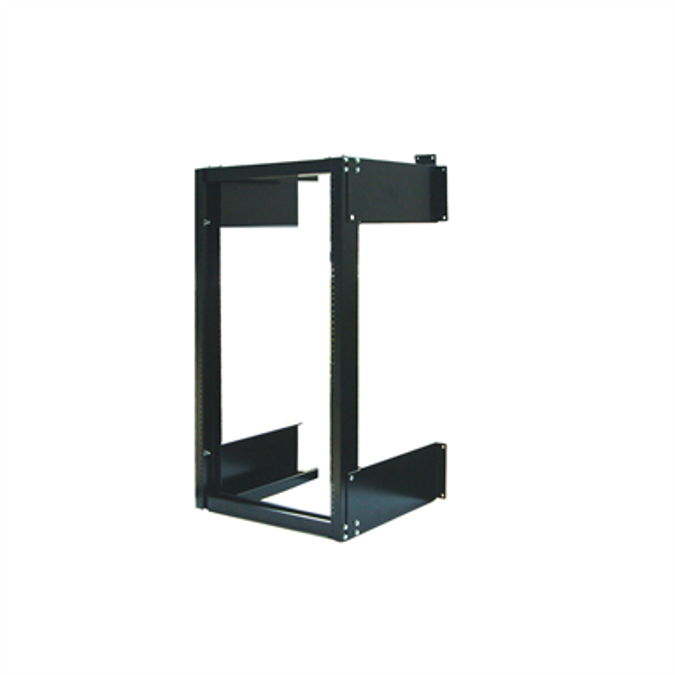 BIM objects - Free download! Heavy-Duty Wall-Mount Equipment Rack ...
