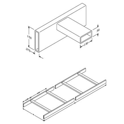 BIM objects - Free download! Cable Trays and Horizontal Racks | BIMobject