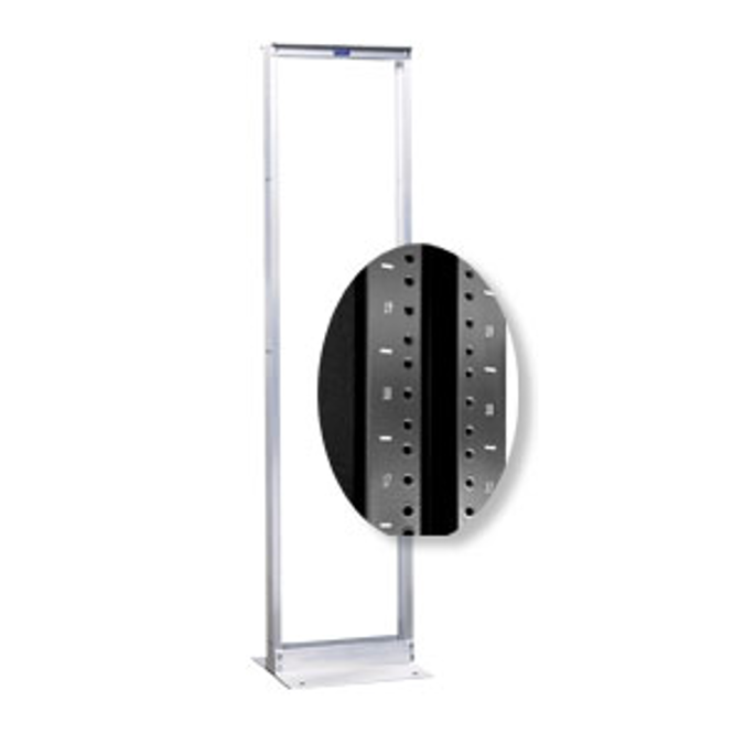 BIM objects - Free download! Standard Two-Post Rack | BIMobject