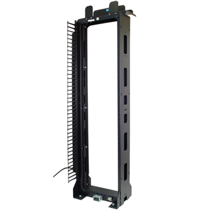 BIM objects - Free download! Seismic Frame® Two-Post Rack | BIMobject