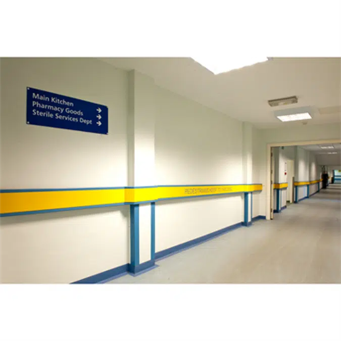 BIM objects - Free download! Contra Protection Rail | BIMobject