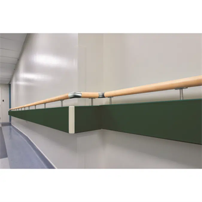 BIM objects - Free download! Guardian Twin Handrail Timber: 125PR ...