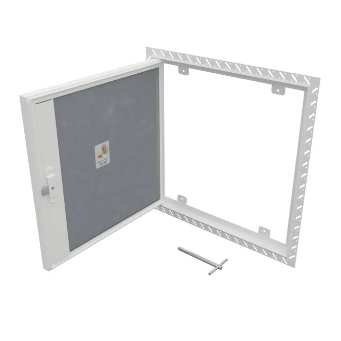 BIM objects - Free download! Dual Purpose - Metal Door - Non Fire Rated ...