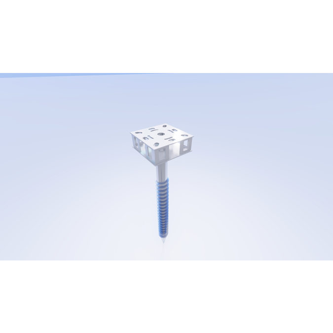 BIM objects - Free download! KEMREX Foundation Screw Pile Series FS 68 ...