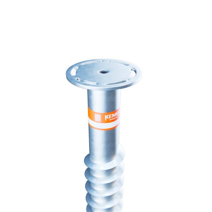 BIM objects - Free download! KEMREX Foundation Screw Pile Series F ...