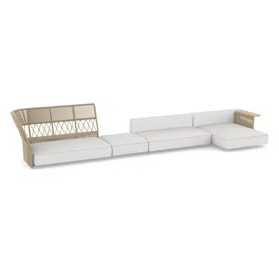 BIM objects - Free download! modular sofa | BIMobject
