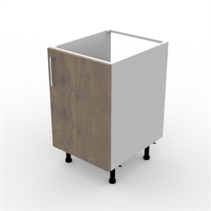 BIM objects - Free download! Pro Base Sink unit 500 | BIMobject